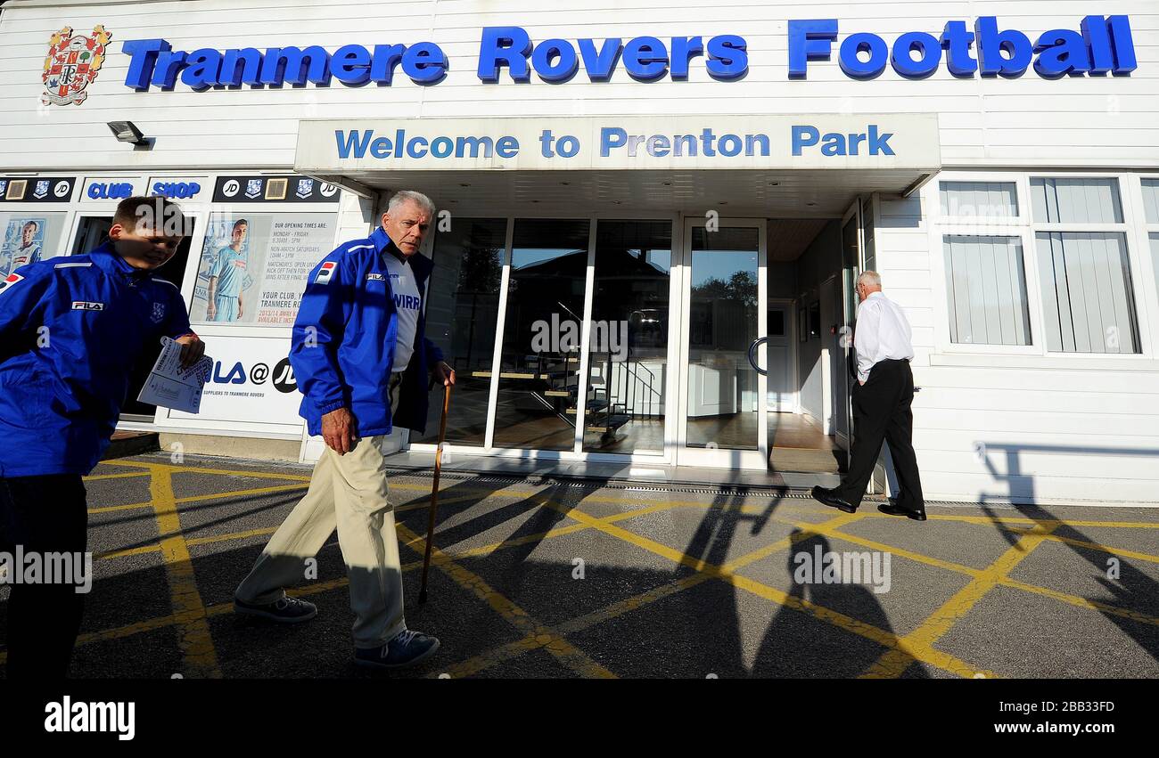 Prenton park stadium hi-res stock photography and images - Alamy