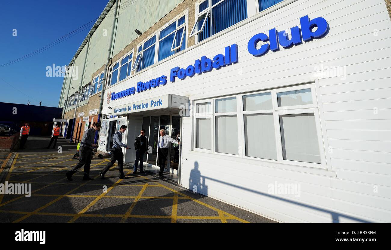 Prenton park stadium view hi-res stock photography and images - Alamy