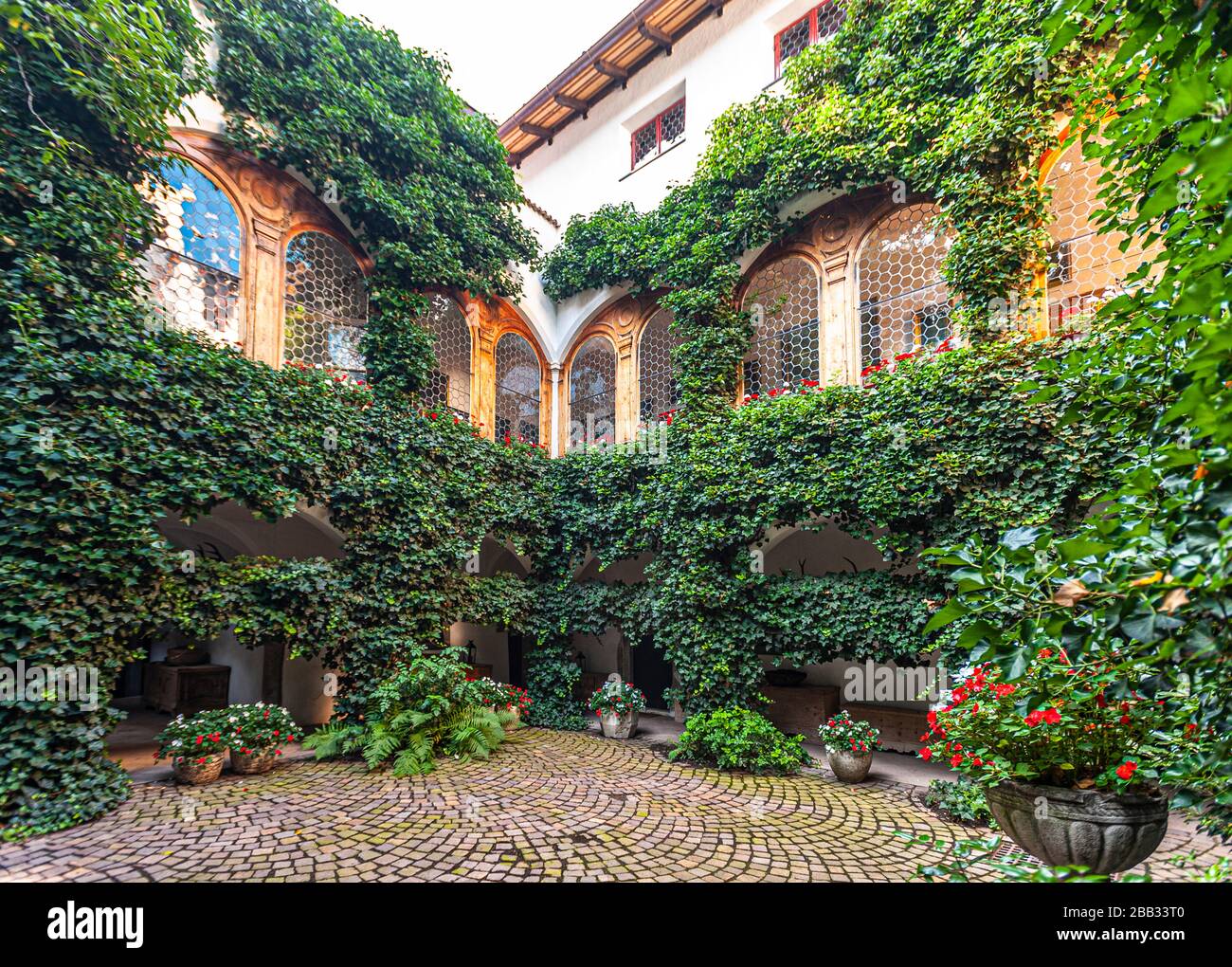 Italy South Tyrol - Merano - Maia Alta - Rubein Castle Stock Photo - Alamy