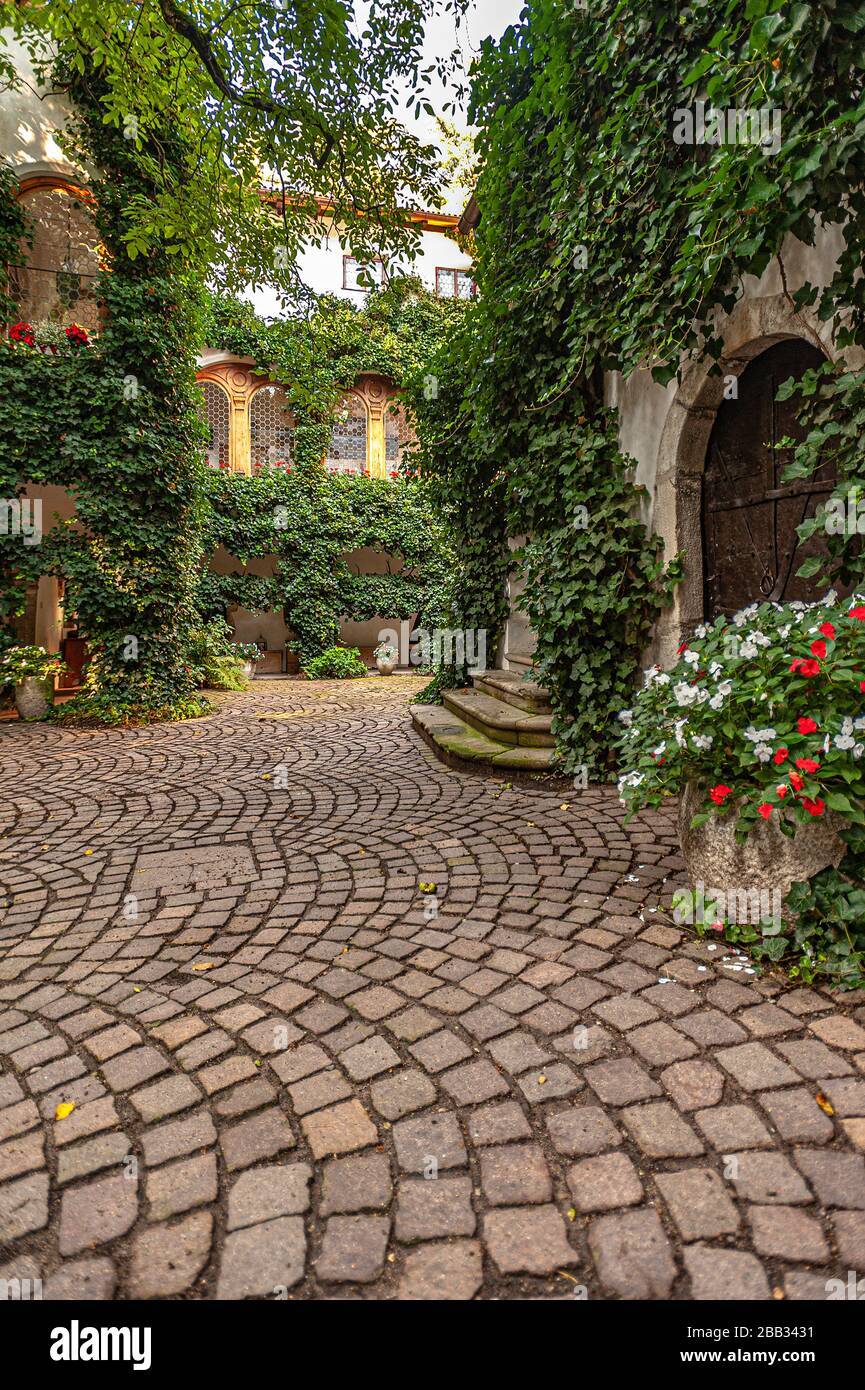 Italy South Tyrol - Merano - Maia Alta - Rubein Castle Stock Photo - Alamy
