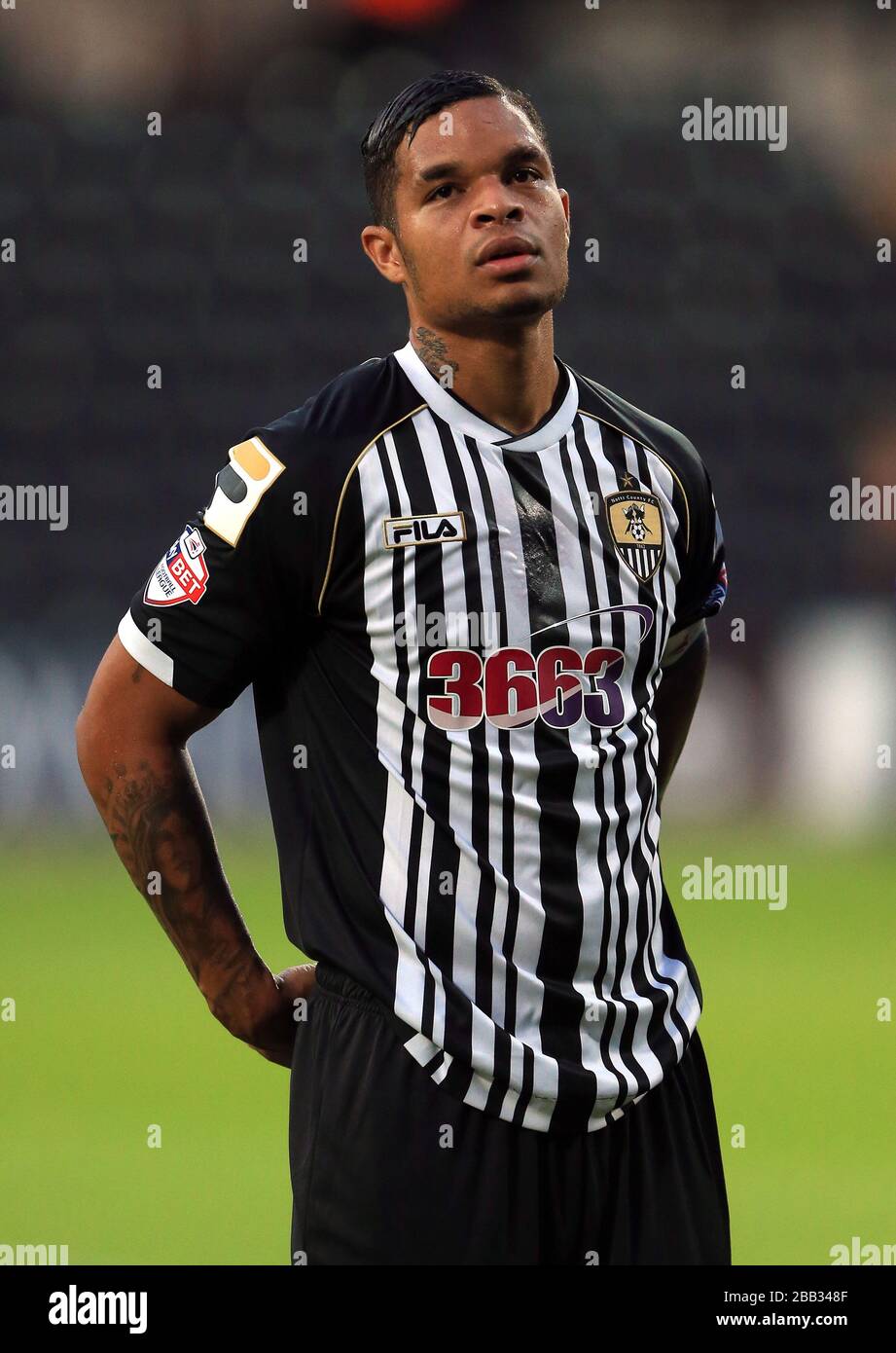 Dean Leacock, Notts County Stock Photo - Alamy