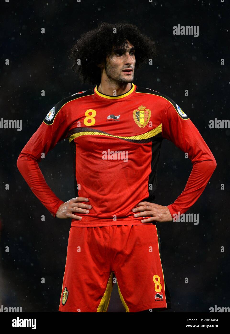 Football mid length half ampics hi-res stock photography and images - Alamy