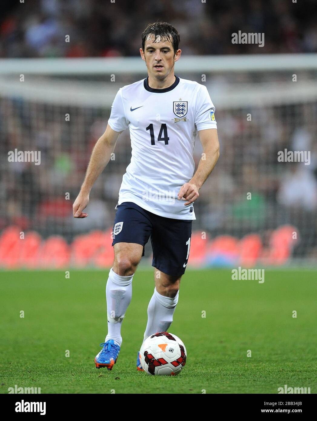 Englands leighton baines hi-res stock photography and images - Alamy