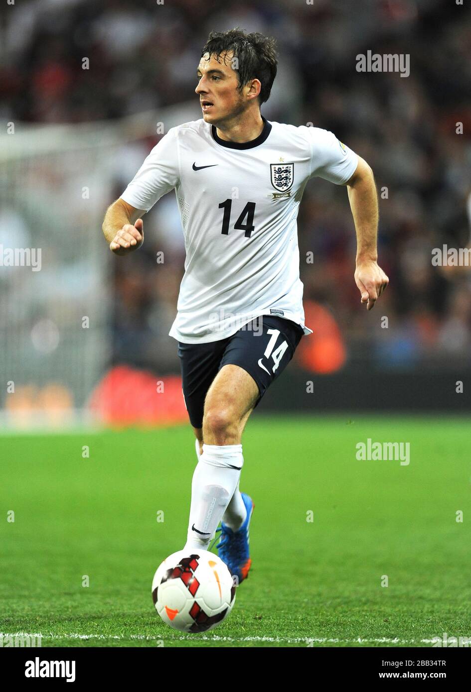 Englands leighton baines hi-res stock photography and images - Alamy