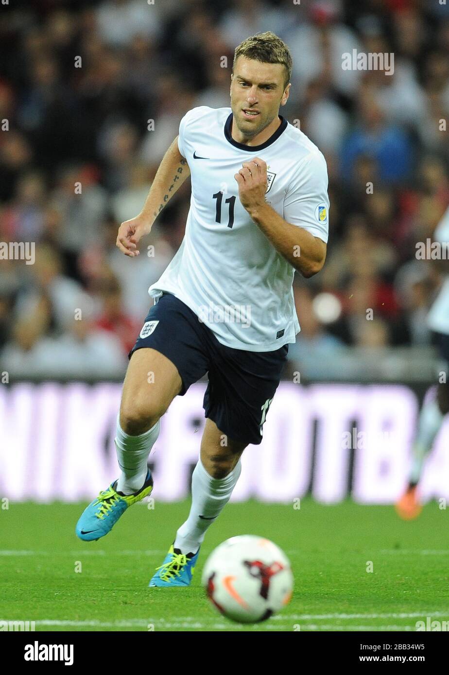 England's Rickie Lambert Stock Photo - Alamy