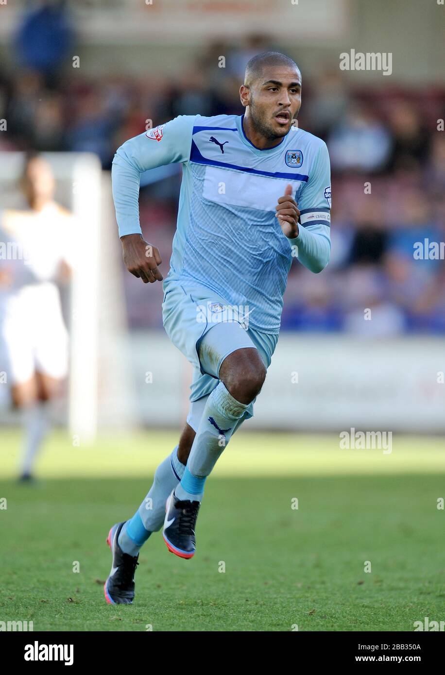 Leon Clarke, Coventry City Stock Photo - Alamy