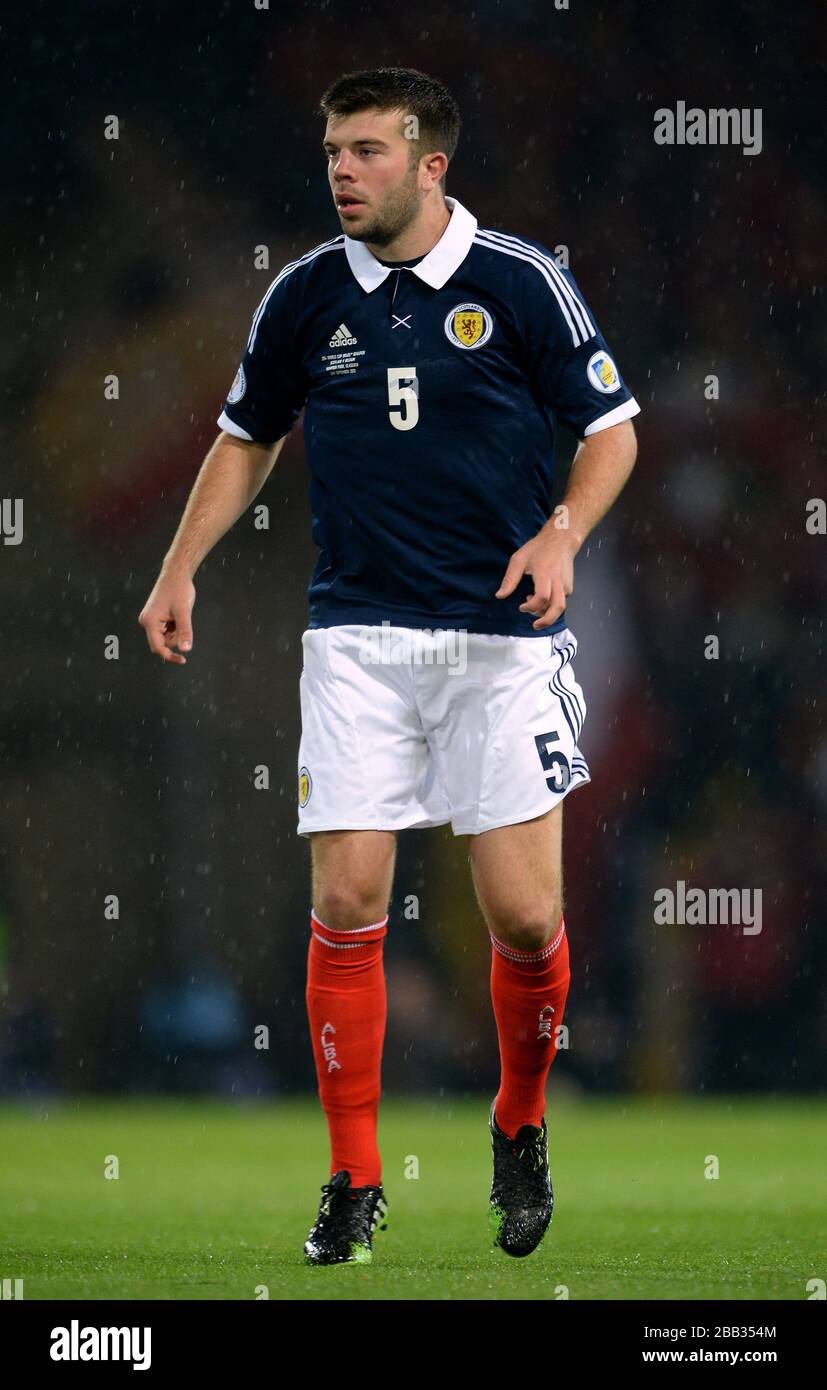 Grant Hanley, Scotland Stock Photo - Alamy