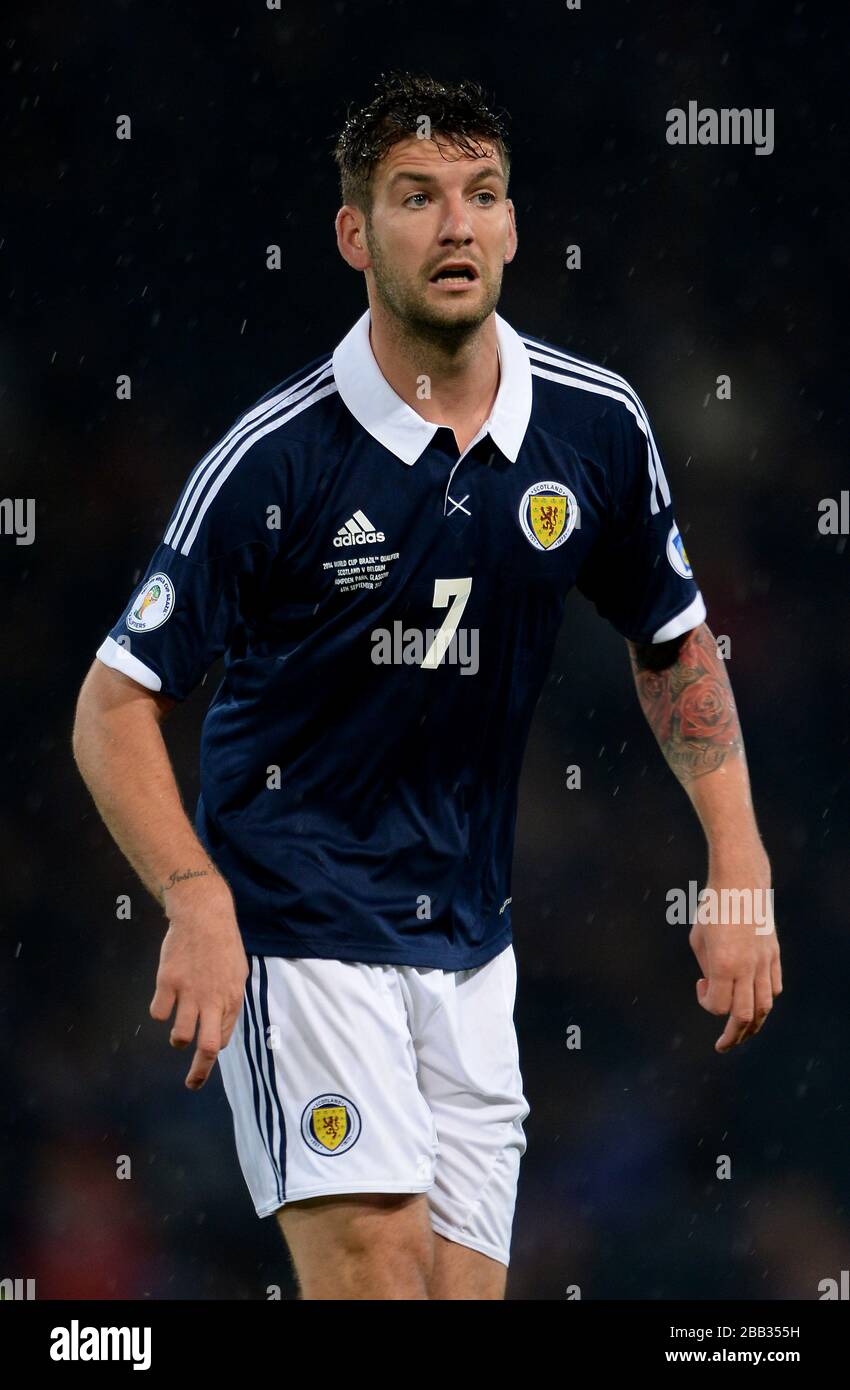Charlie Mulgrew, Scotland Stock Photo - Alamy