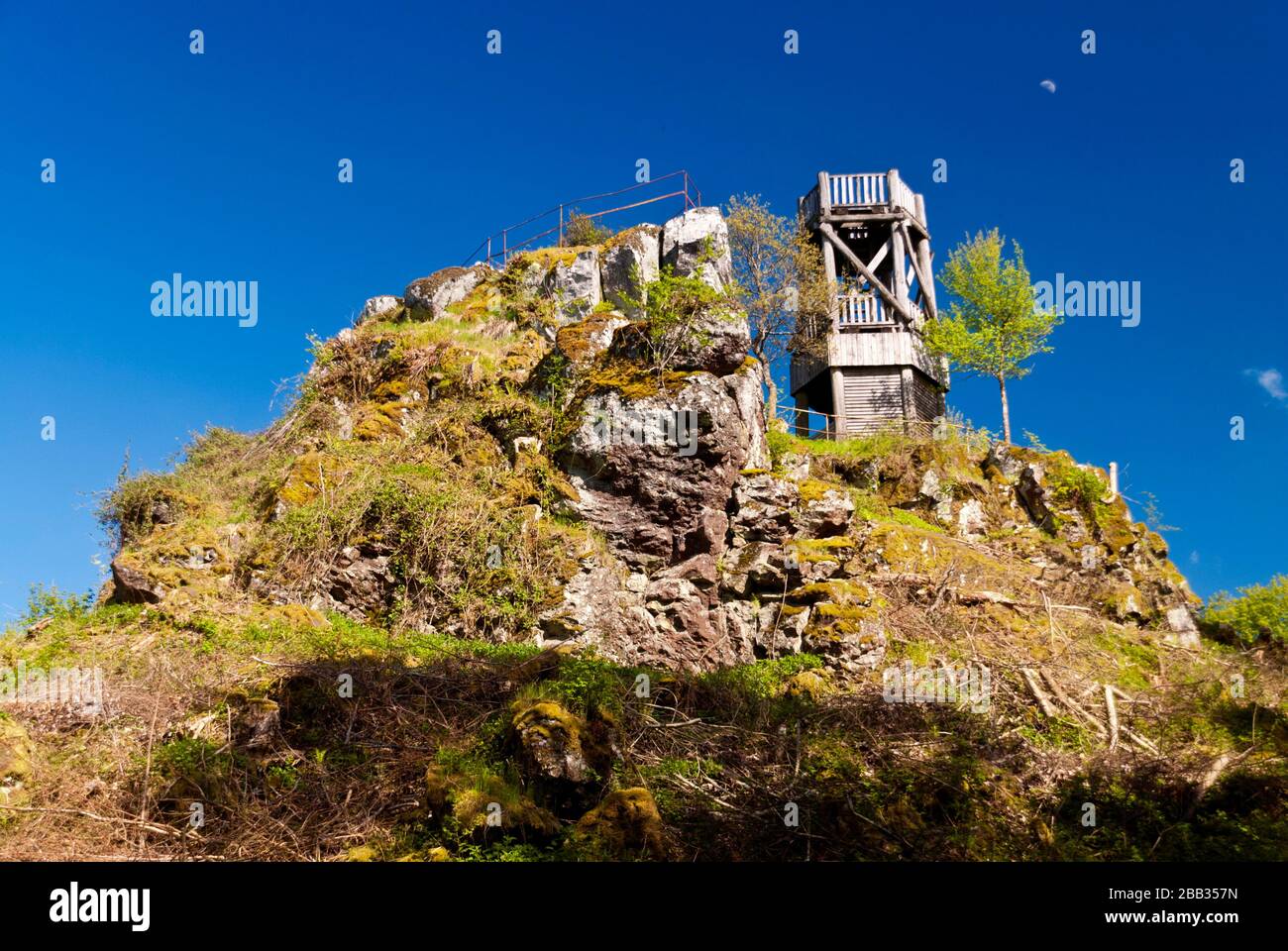 On the Hiking Trail Eifelsteig in the Eifel, Germany Stock Photo - Alamy