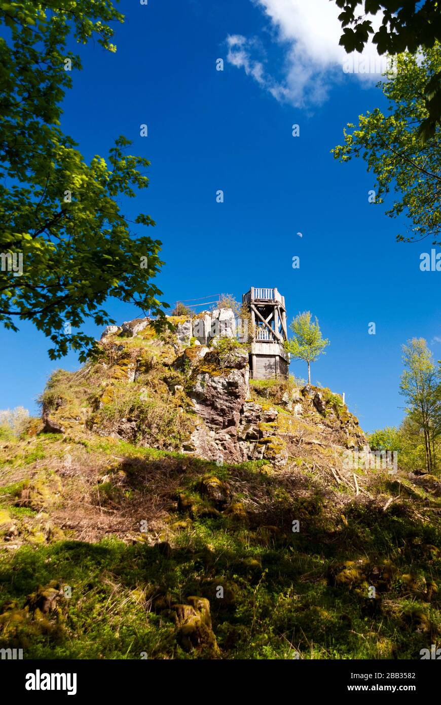 On the Hiking Trail Eifelsteig in the Eifel, Germany Stock Photo - Alamy