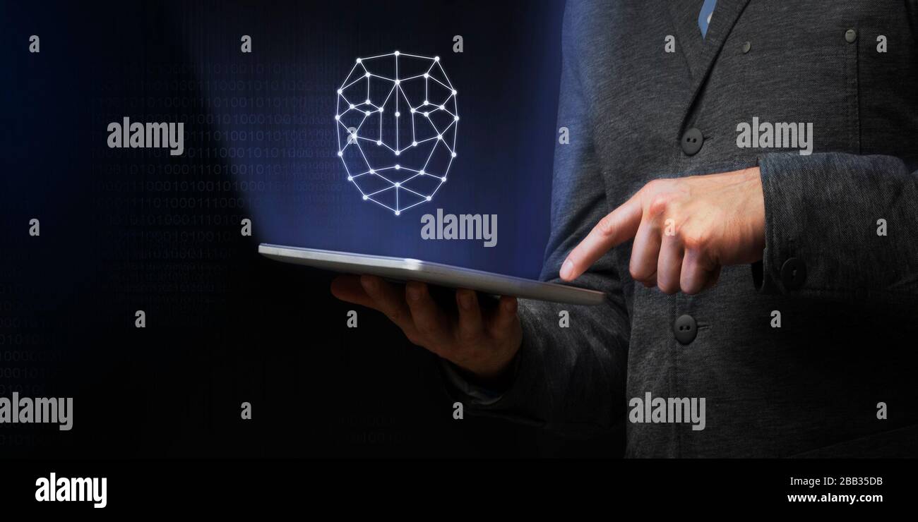 Facial recognition technology empty hi-res stock photography and images ...