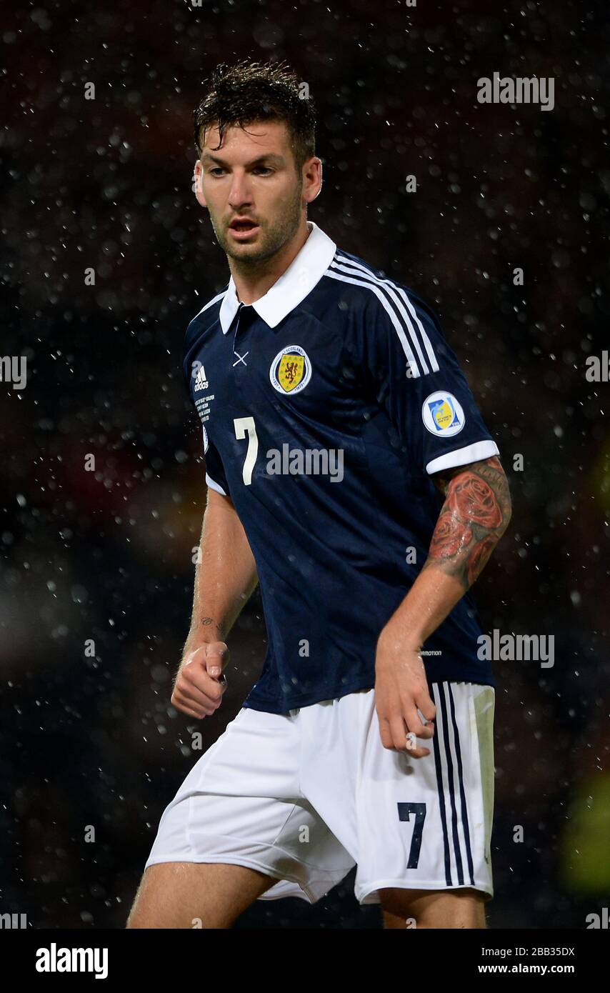 Charlie Mulgrew, Scotland Stock Photo - Alamy
