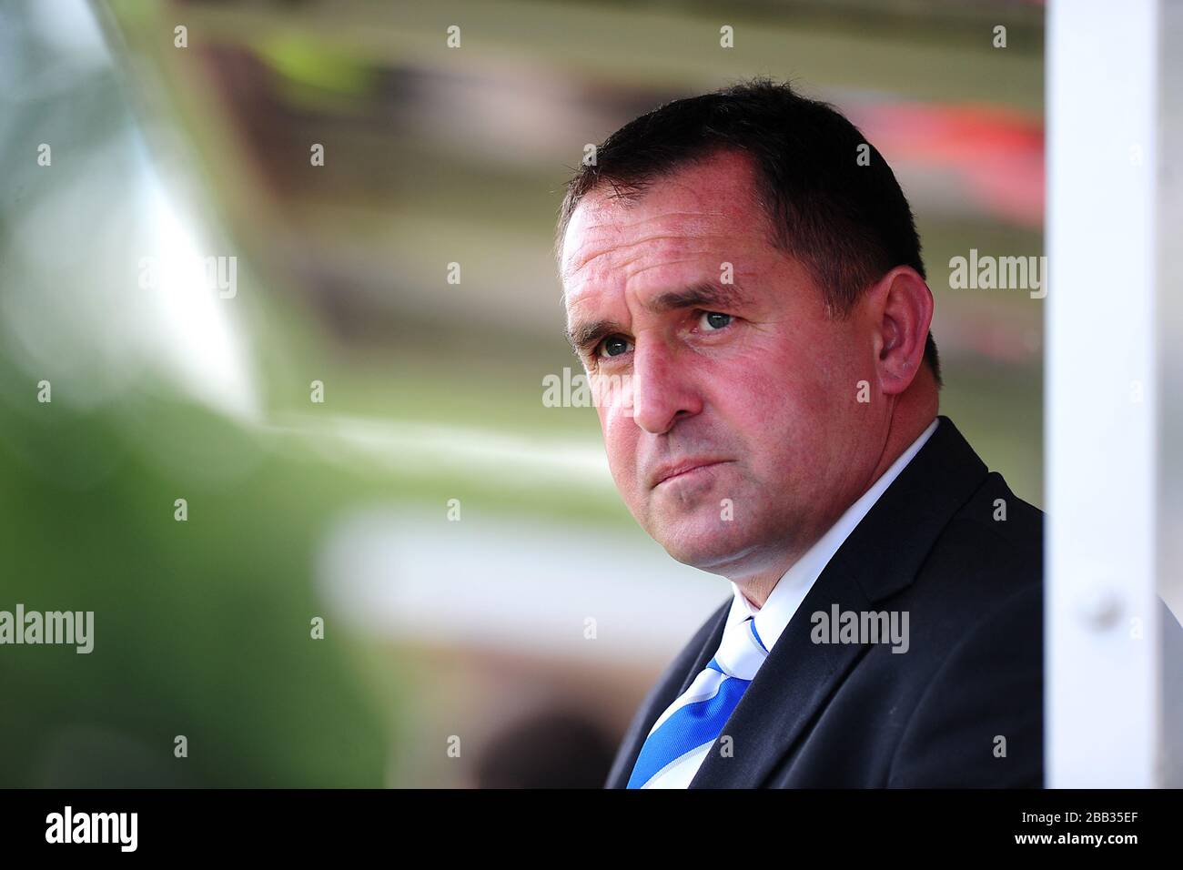 Manager Martin Allen, Gillingham Stock Photo - Alamy