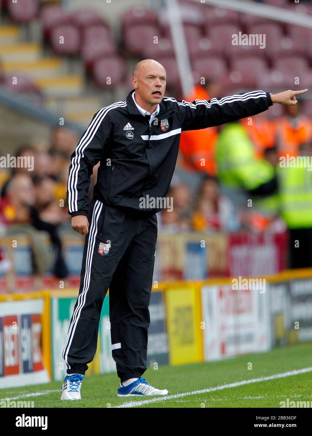 Uwe Rossler, Brentford manager Stock Photo - Alamy