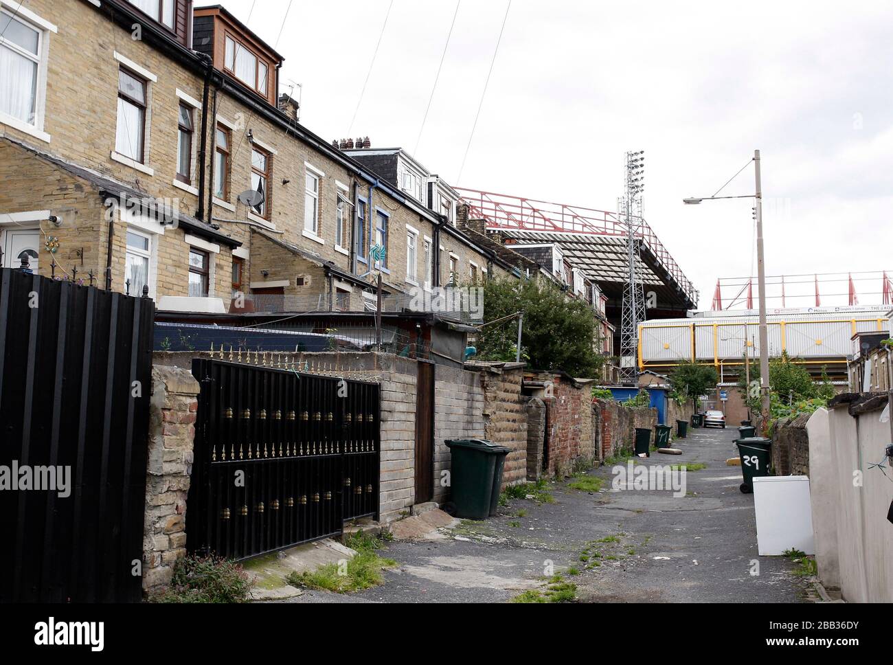A general view of the outside of the ground Stock Photo - Alamy