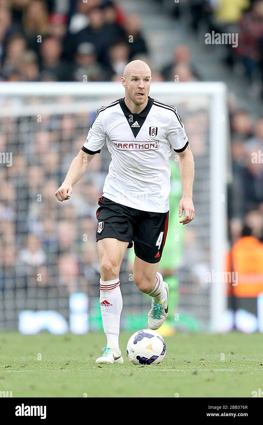 Philippe Senderos, Fulham Stock Photo - Alamy