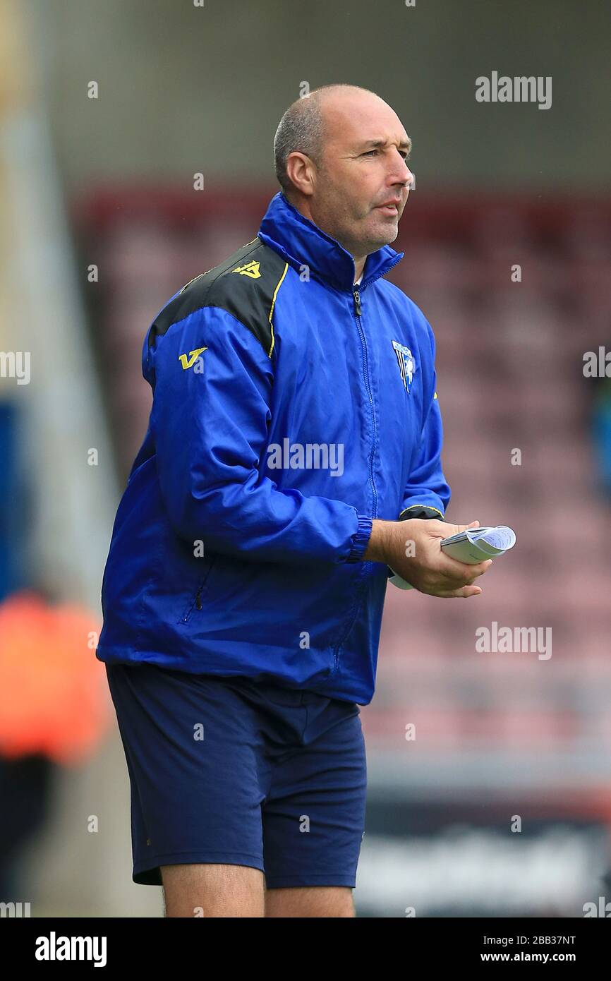 Gillingham goalkeeping coach Carl Muggleton Stock Photo - Alamy