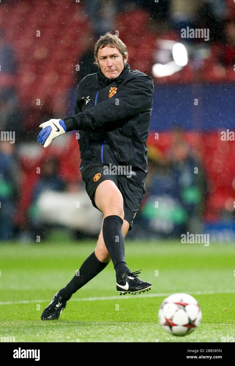 Alan Fettis, Manchester United academy goalkeeping coach Stock Photo ...