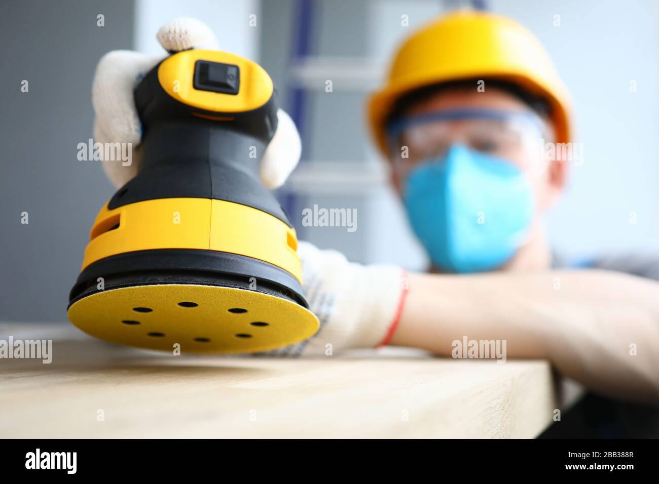 Man Polishing Helmet High Resolution Stock Photography and Images - Alamy