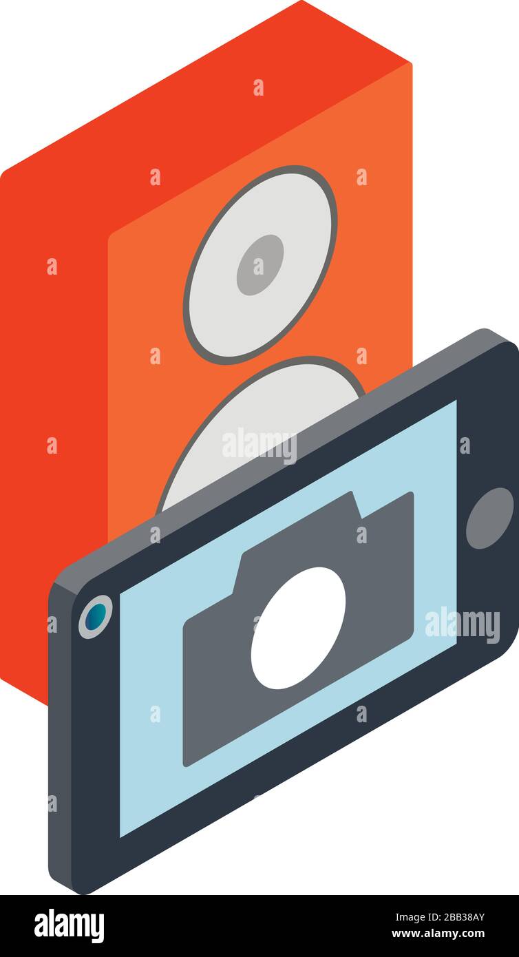 Wi fi connected isometric hi-res stock photography and images - Alamy