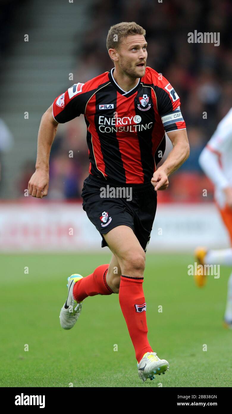AFC Bournemouth's Simon Francis Stock Photo - Alamy