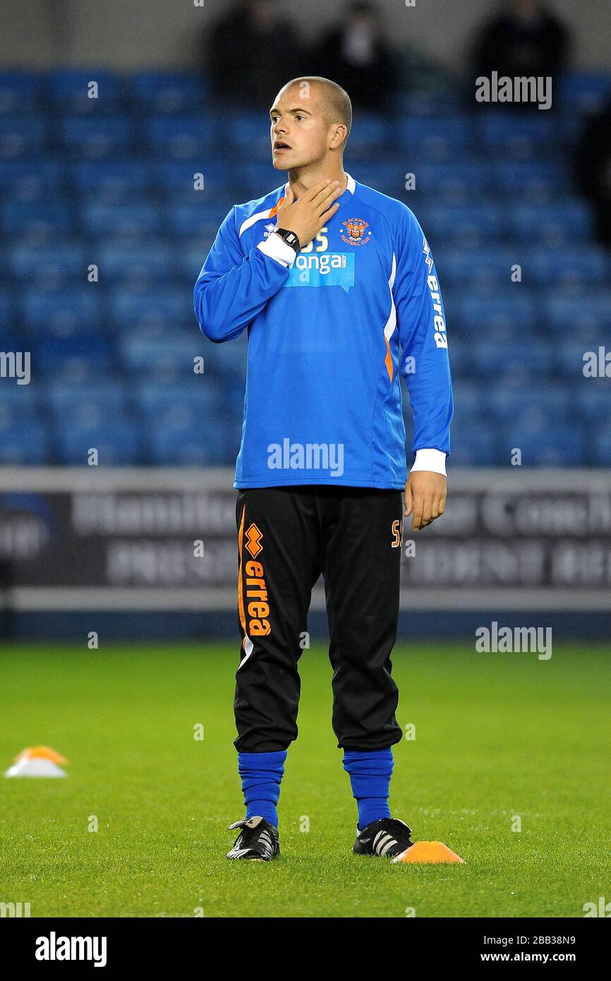 Blackpool's fitness coach Shaun Spencer Stock Photo - Alamy