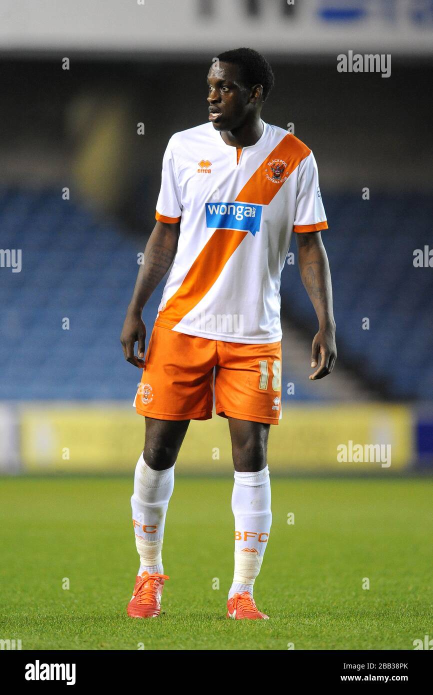 Isaiah Osbourne, Blackpool Stock Photo - Alamy