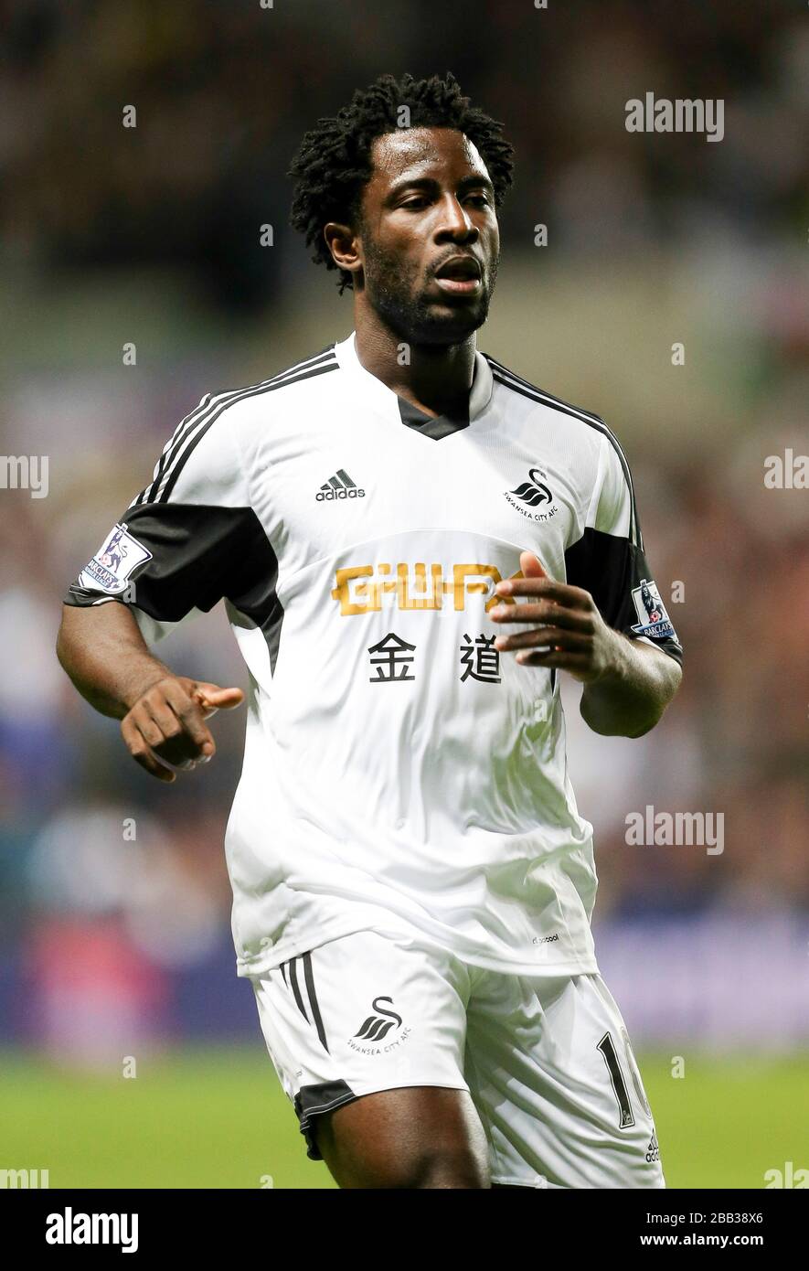 Wilfried Bony, Swansea City Stock Photo - Alamy