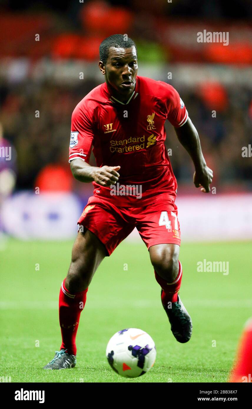 Andre Wisdom, Liverpool Stock Photo - Alamy