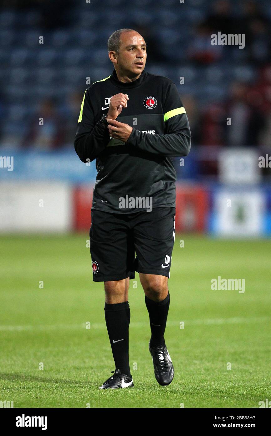 Charlton Athletic first-team coach Damian Matthew Stock Photo - Alamy