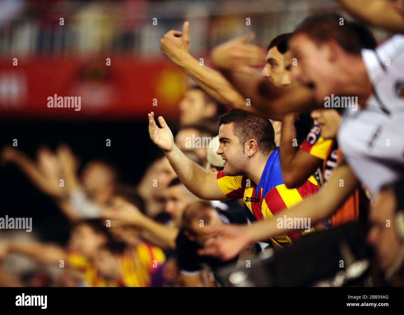 Valencia fans hi-res stock photography and images - Alamy