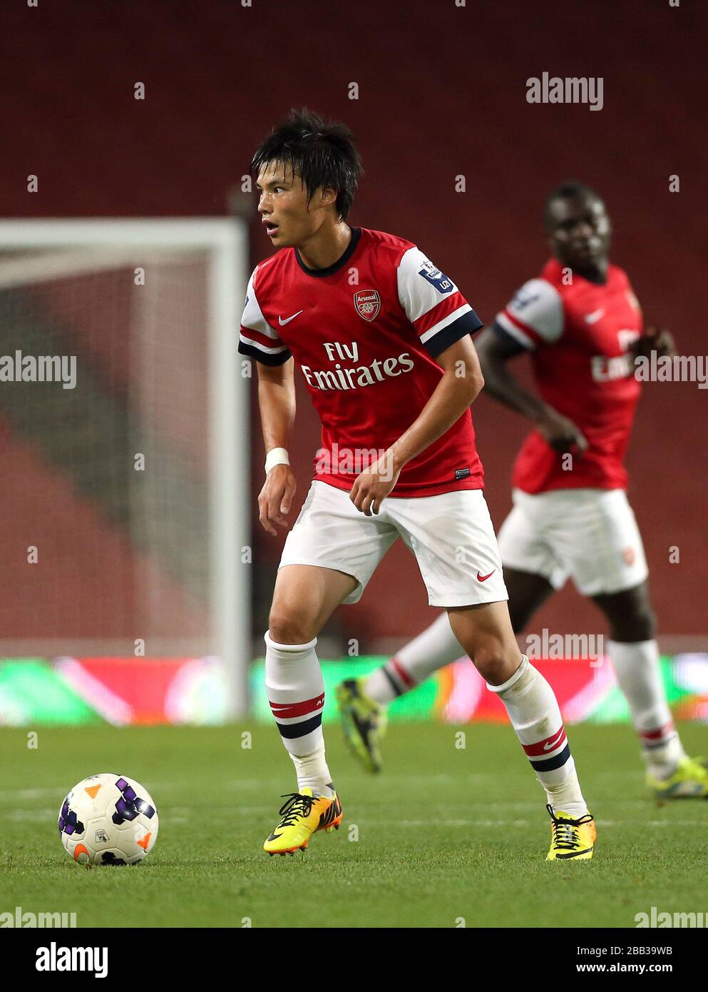 Ryo Miyaichi, Arsenal Stock Photo - Alamy