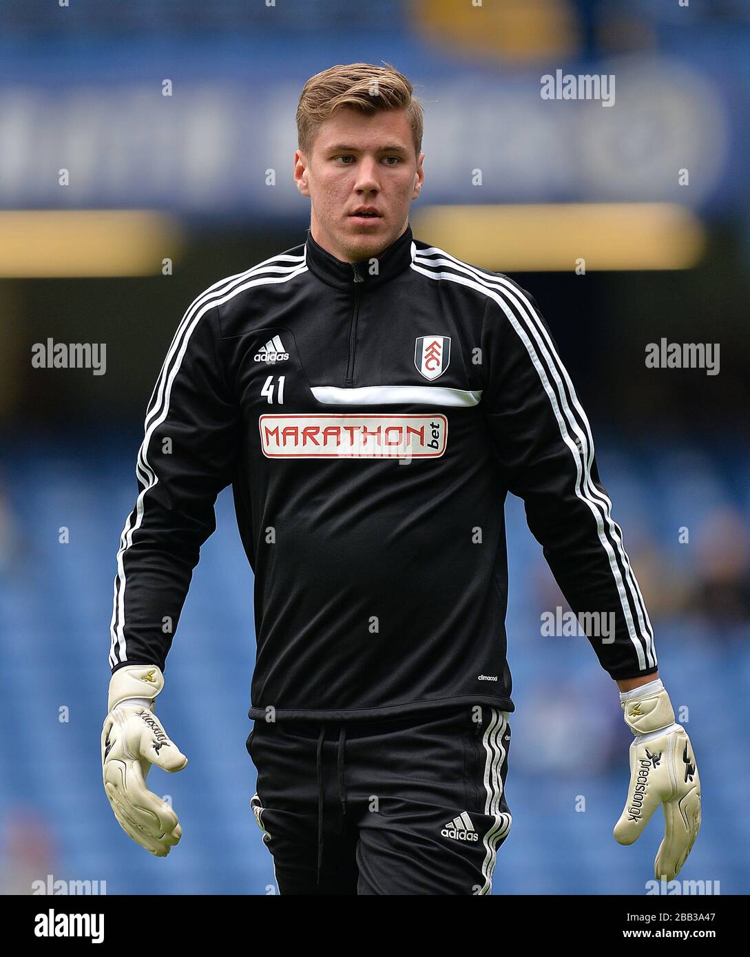 Jesse Joronen, Fulham goalkeeper Stock Photo - Alamy