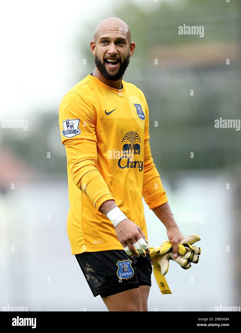 Tim Howard, Everton Stock Photo - Alamy