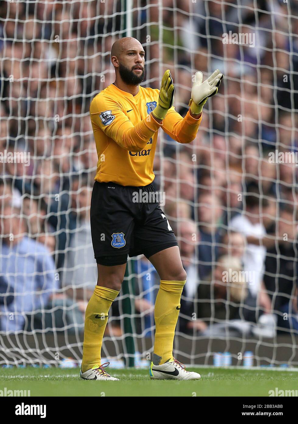 Tim Howard, Everton Stock Photo - Alamy