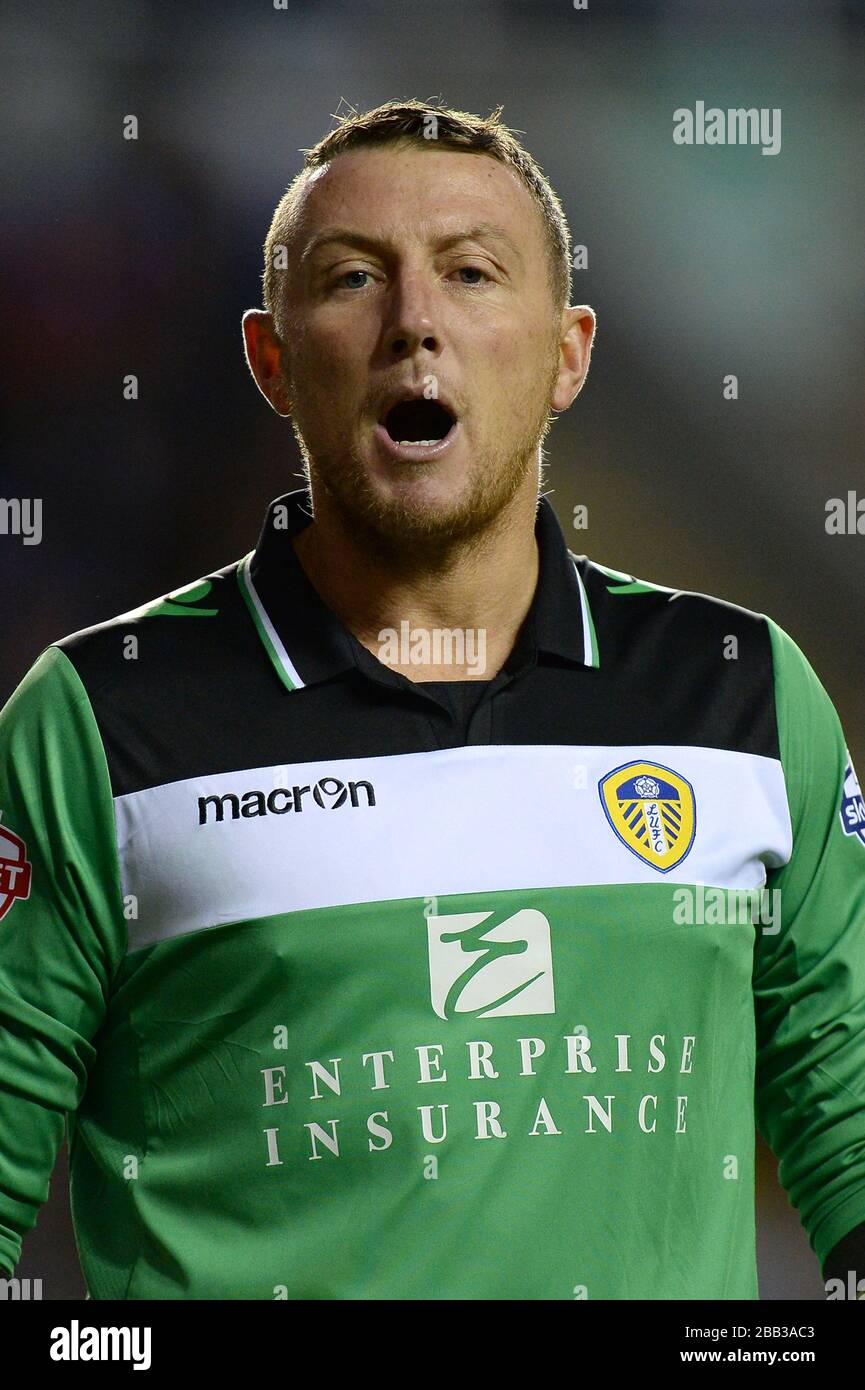 Leeds United goalkeeper Paddy Kenny Stock Photo - Alamy