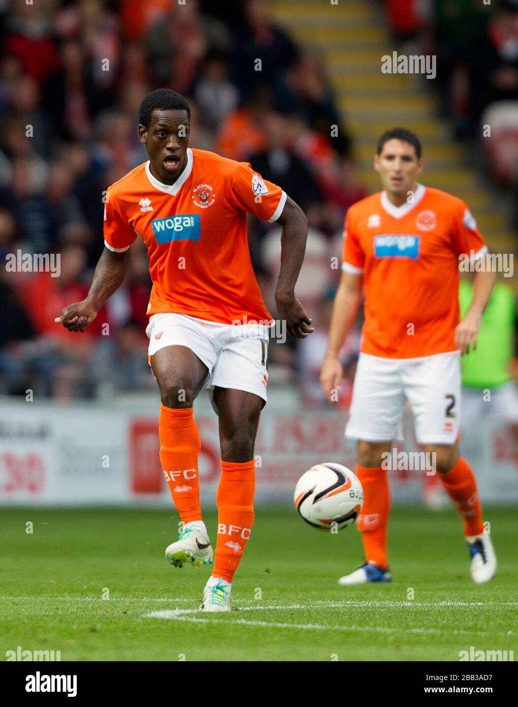 Isaiah Osbourne, Blackpool Stock Photo - Alamy