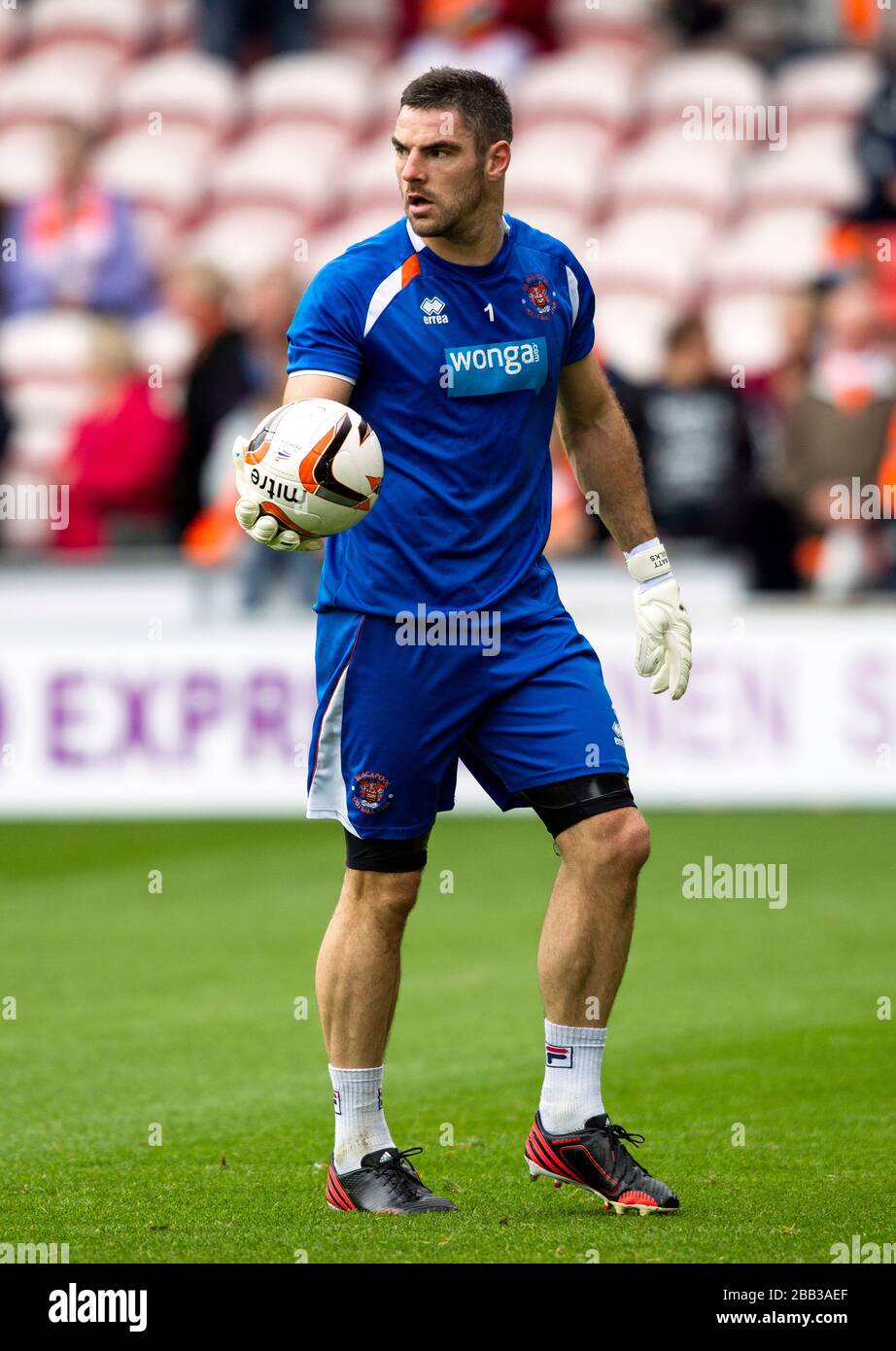 Matthew Gilks, Blackpool Stock Photo - Alamy