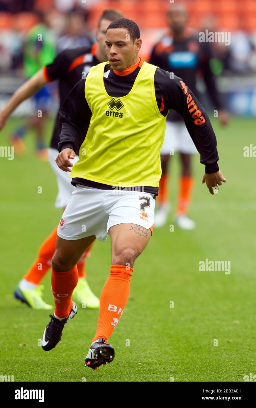 Nathan Tyson, Blackpool Stock Photo - Alamy