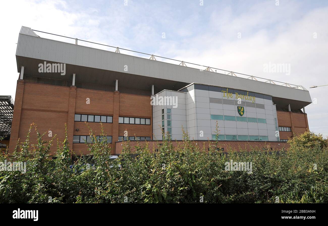 General view of Carrow Road Stock Photo - Alamy