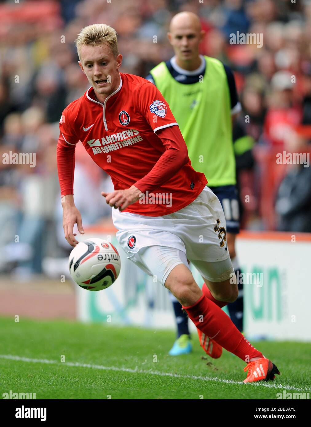 Joe Pigott, Charlton Athletic Stock Photo - Alamy