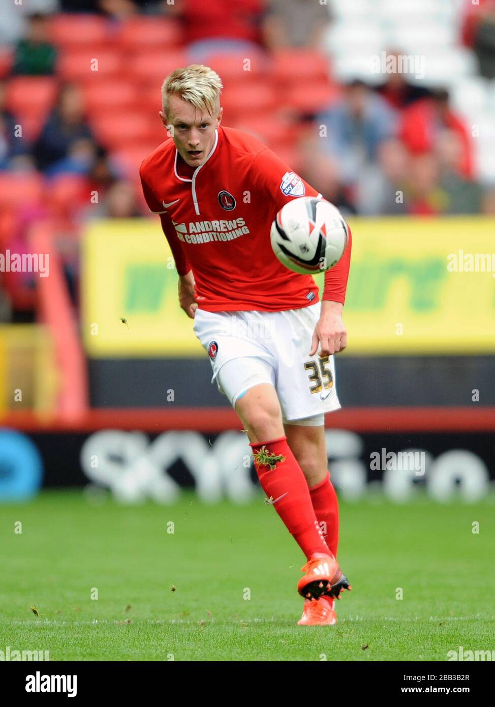 Joe Pigott, Charlton Athletic Stock Photo - Alamy
