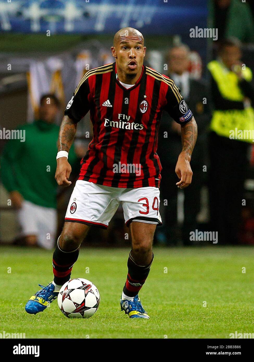 AC Milan's Nigel De Jong Stock Photo - Alamy