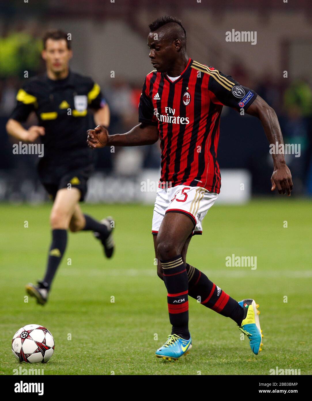 AC Milan's Mario Balotelli Stock Photo - Alamy