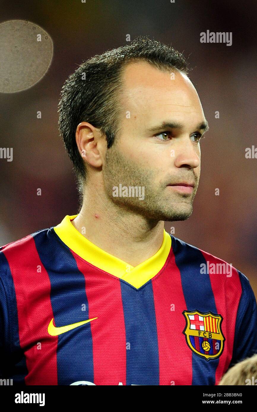 Andres iniesta portrait hi-res stock photography and images - Alamy