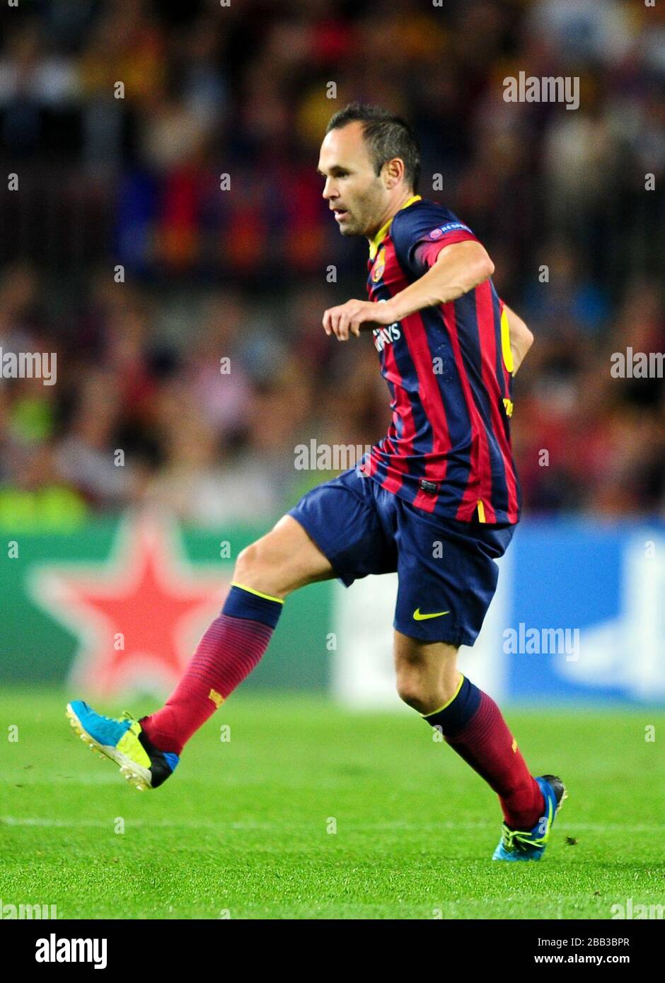 Andres Iniesta, Barcelona Stock Photo - Alamy