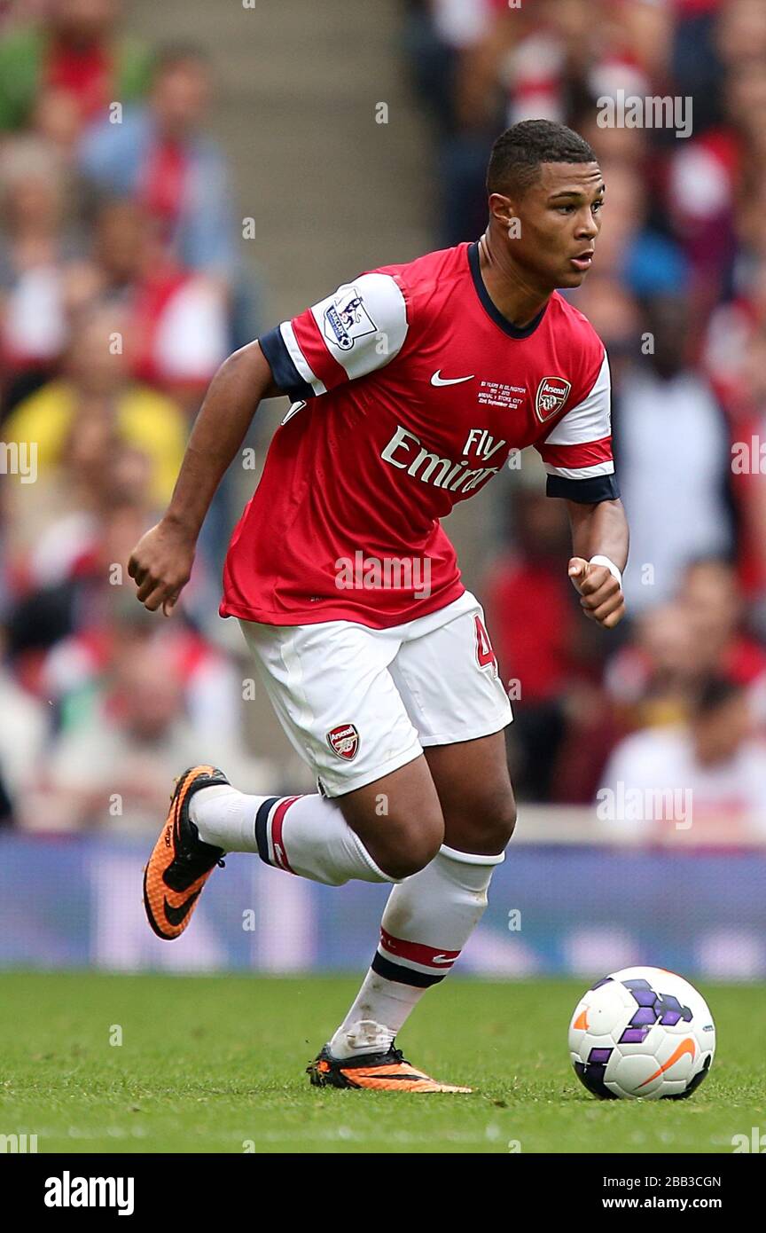 Serge Gnabry, Arsenal Stock Photo - Alamy