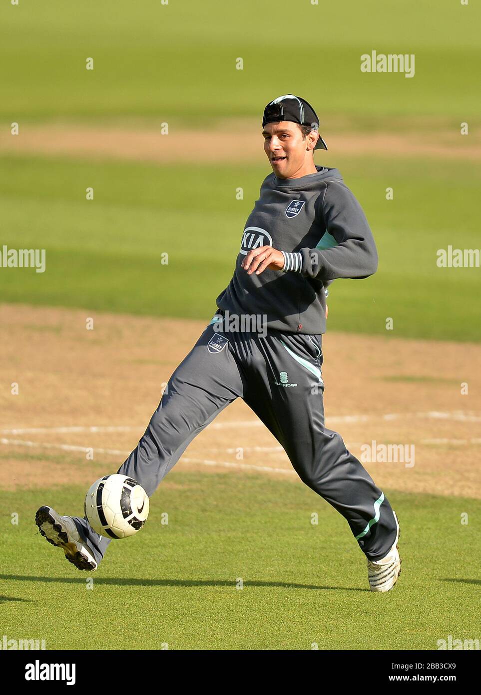 Surrey's Vikram Solanki Stock Photo - Alamy