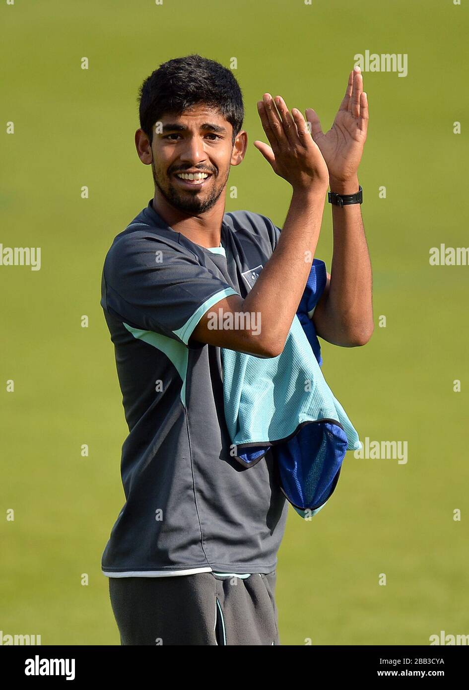 Surreys arun harinath warm up hi-res stock photography and images - Alamy