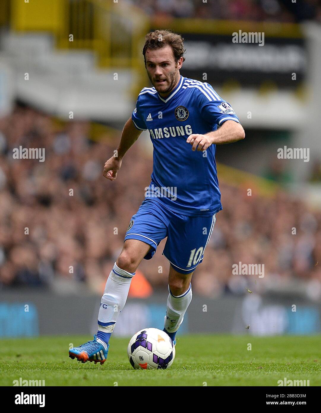 Chelsea's Juan Mata Stock Photo - Alamy